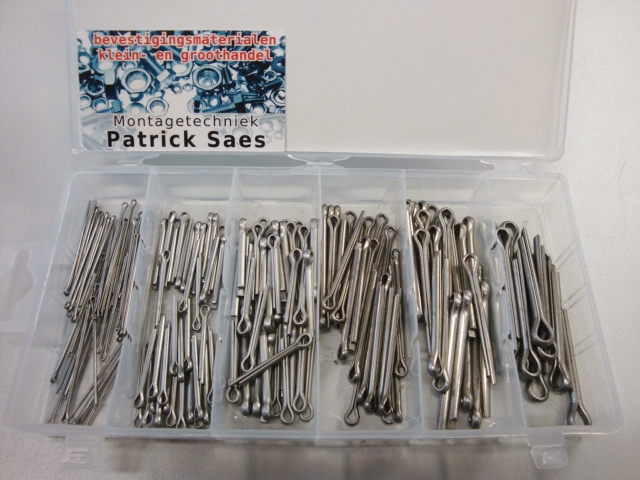 Stainless Steel A4 Split pins - RVS bevestigingsmaterialen webshop ...