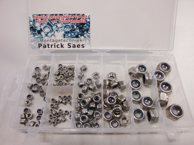 Stainless Steel Lock nuts m3 to m12 - RVS bevestigingsmaterialen ...
